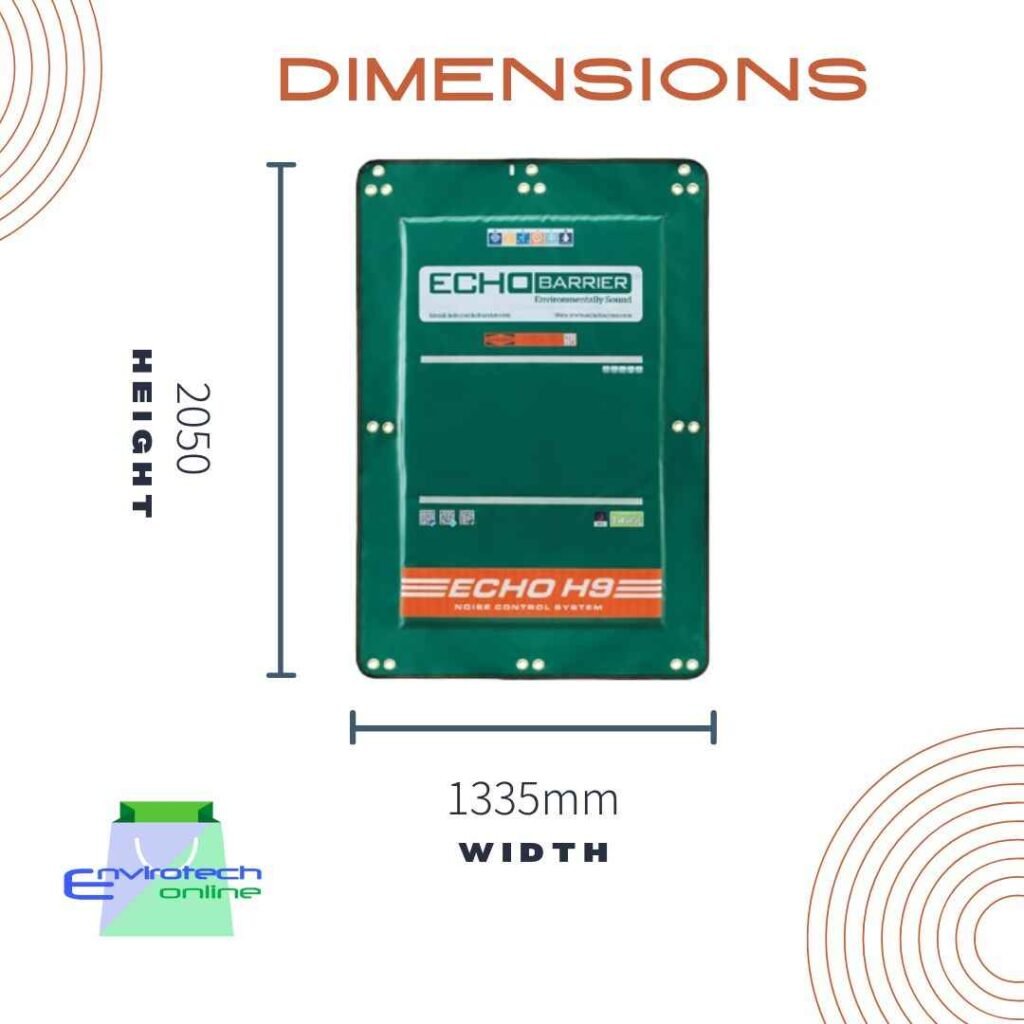 ECHO Barrier H9 – Portable Noise Barriers - Envirotech Online