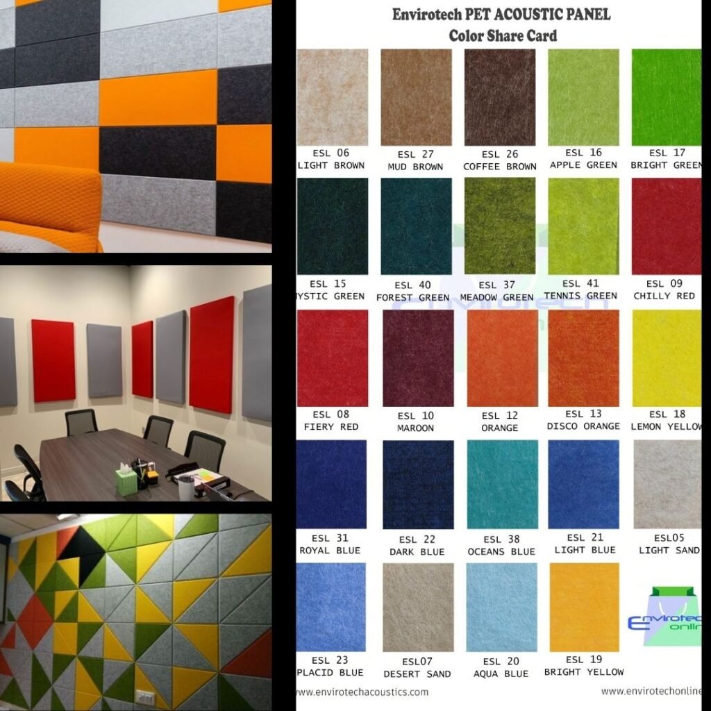 PET Polyester Acoustic Panels, 4 feet x 8 feet | PET Panels